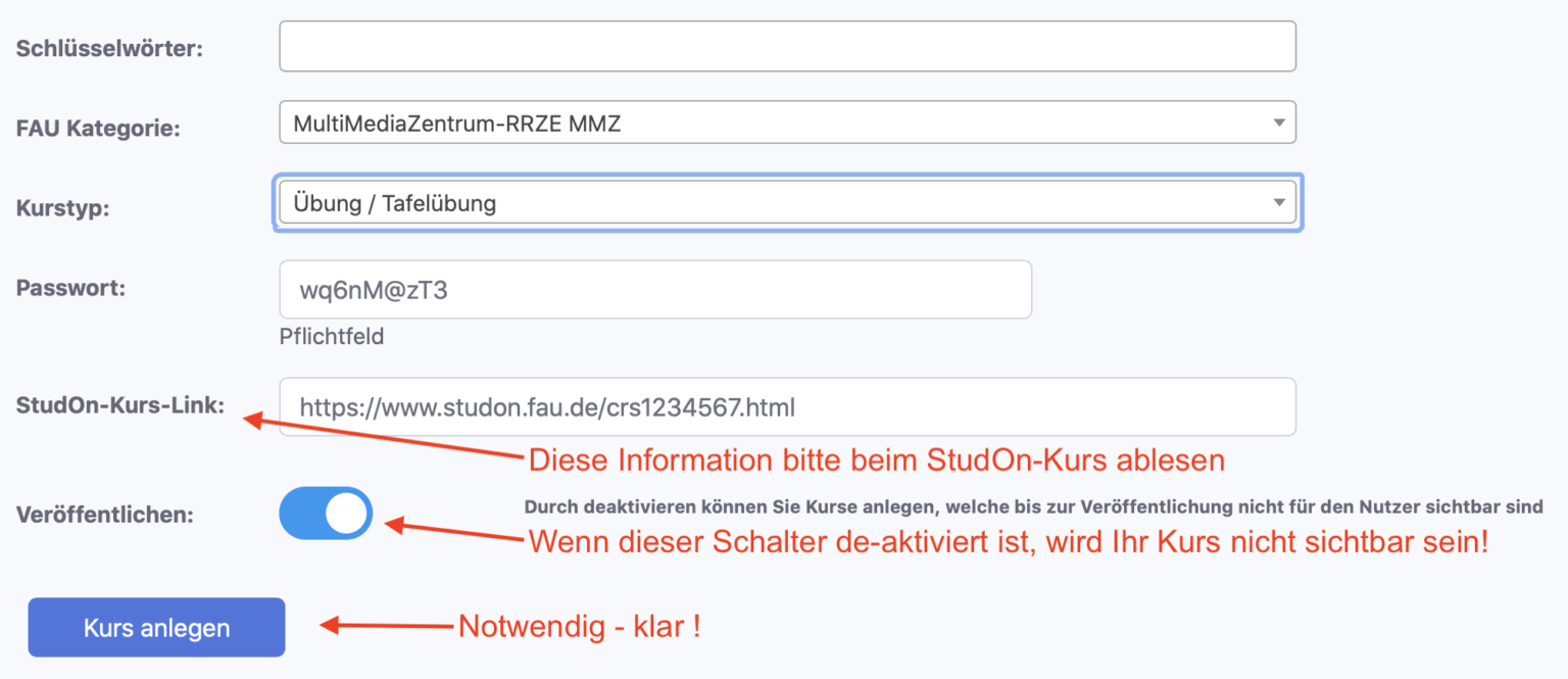 Upload - fau.tv Videoportal für Lehrende - RRZE Anleitungen
